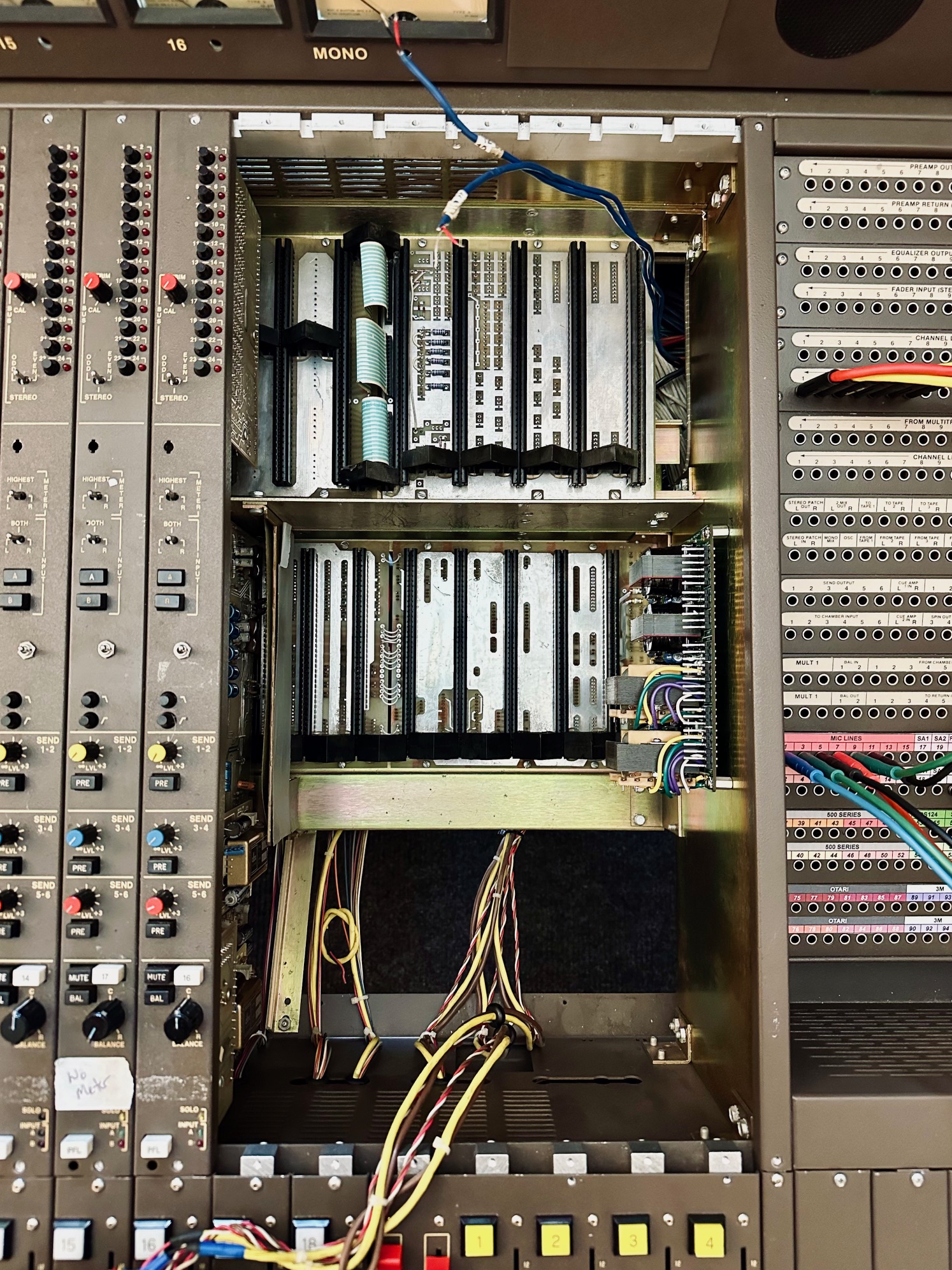 Upgrading our MCI JH-618 Console (Part 2) – Downbeat Studio & Design