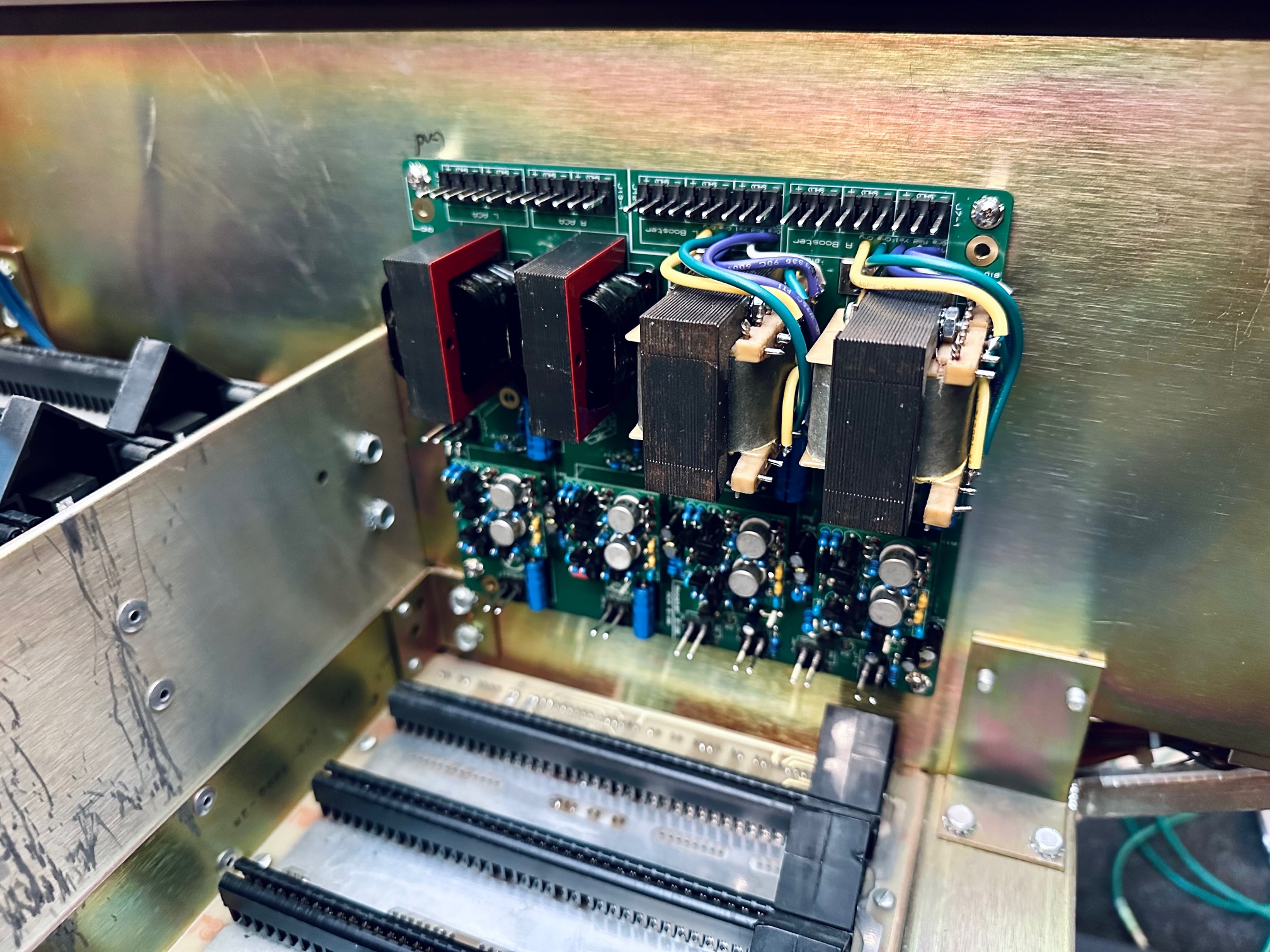 Upgrading our MCI JH-618 Console (Part 2) – Downbeat Studio & Design