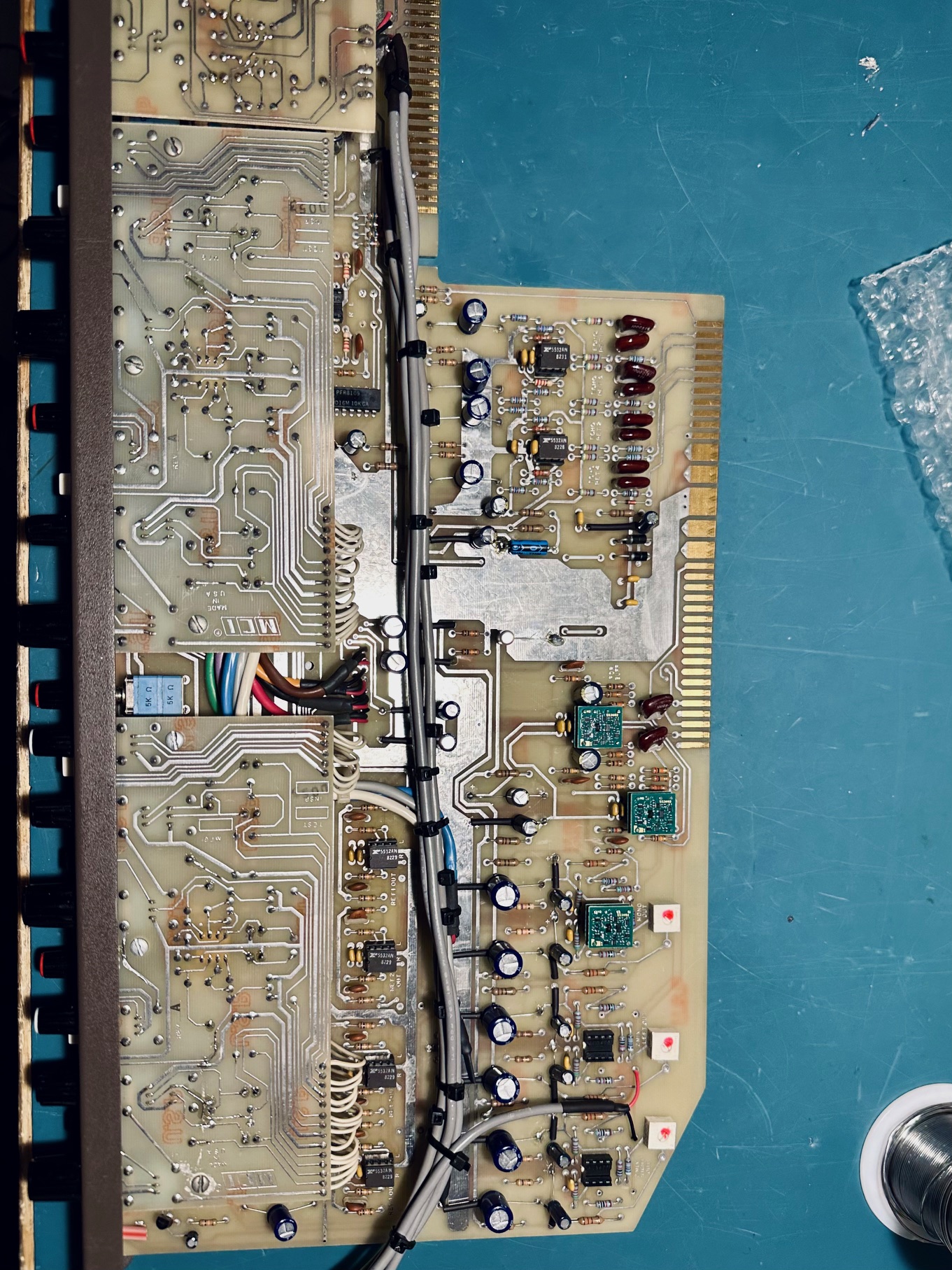 Upgrading our MCI JH-618 Console (Part 2) – Downbeat Studio & Design