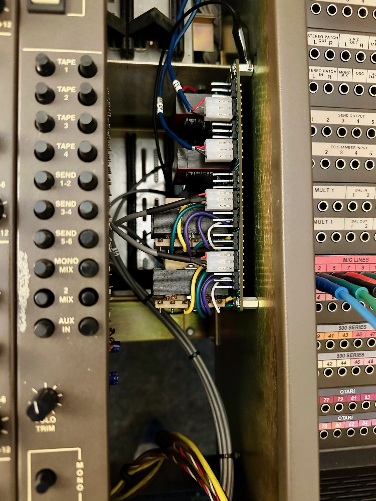 Upgrading our MCI JH-618 Console (Part 2) – Downbeat Studio & Design
